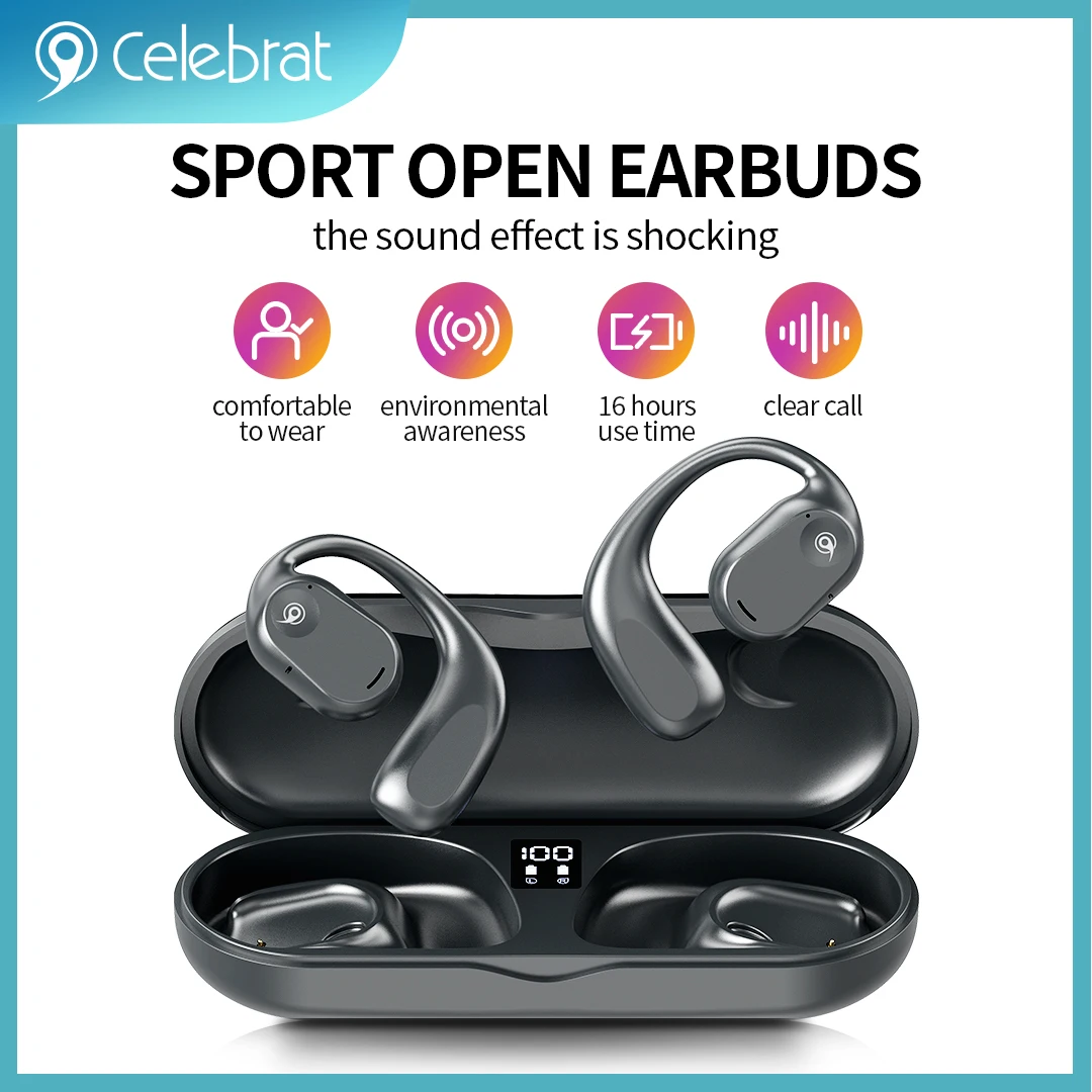 Open-Ear-Bluetooth-5-3-Earphones-Wireless-Sport-Running-Headphones-HiFi ...