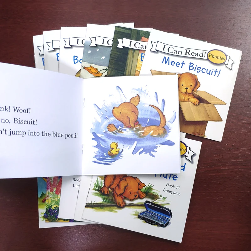 12-Books-Lot-Biscuit-Series-Phonics-English-Picture-Books-For-Kids-I ...