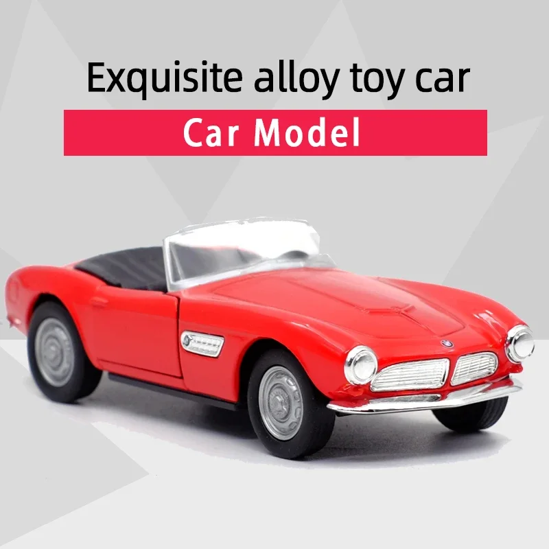 WELLY-1-36-1956-BMW-507-classic-melting-convertible-Toy-car-model-with ...