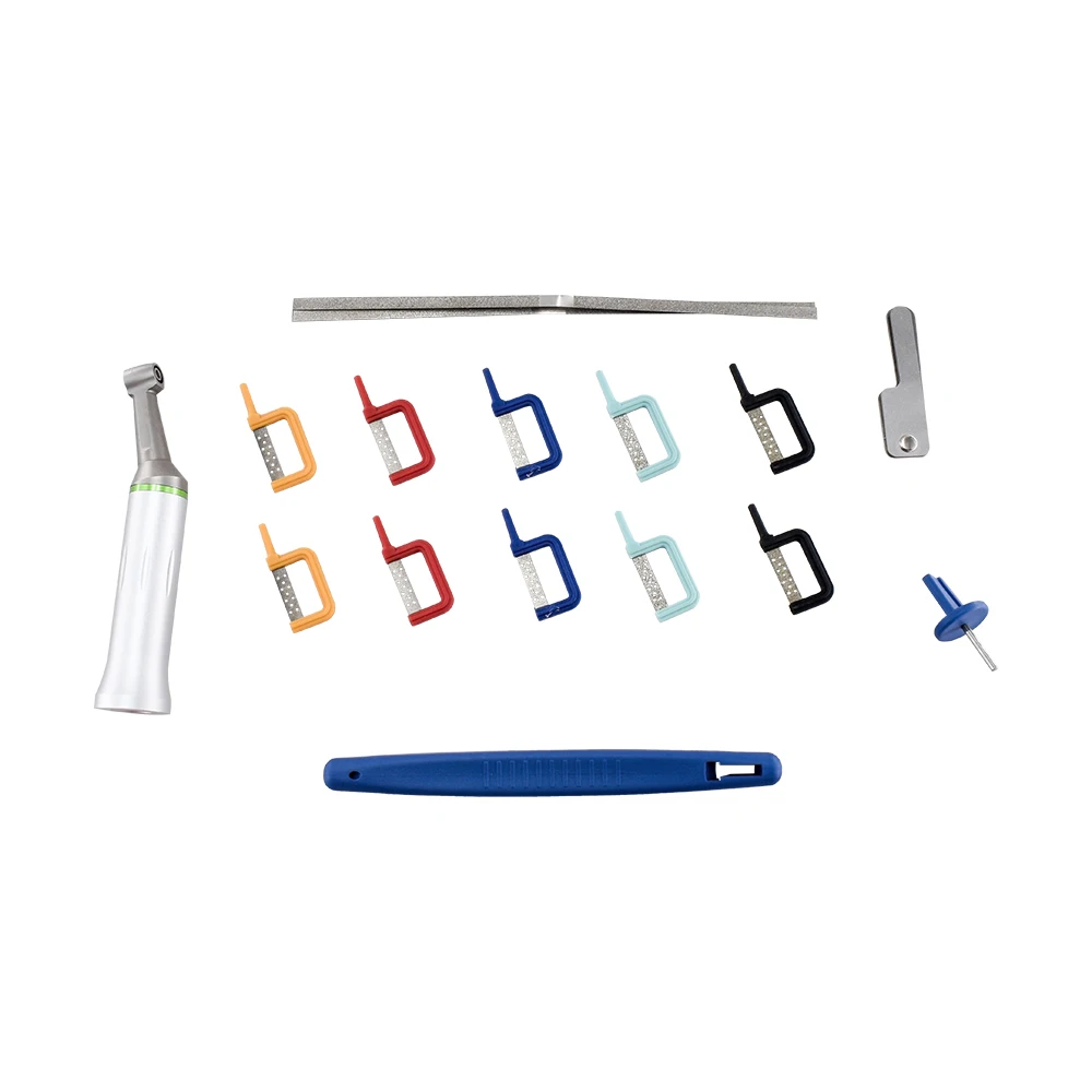 1 Set Dental Orthodontic Interproximal Enamel Reduction Kit Polishing ...