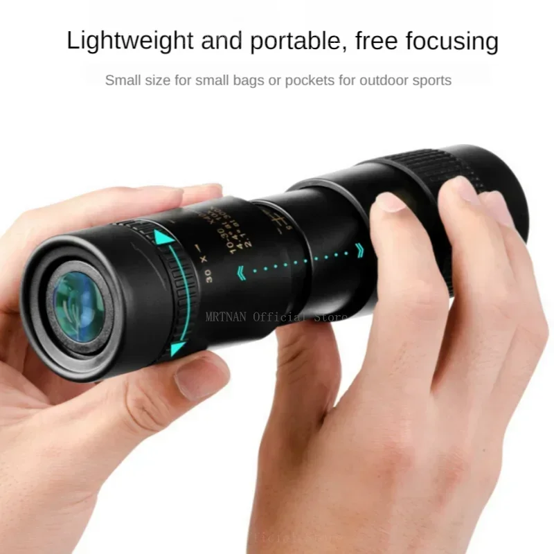 Metal 10-300X Zoom HD Powerful Monocular Long Range High Quality ...