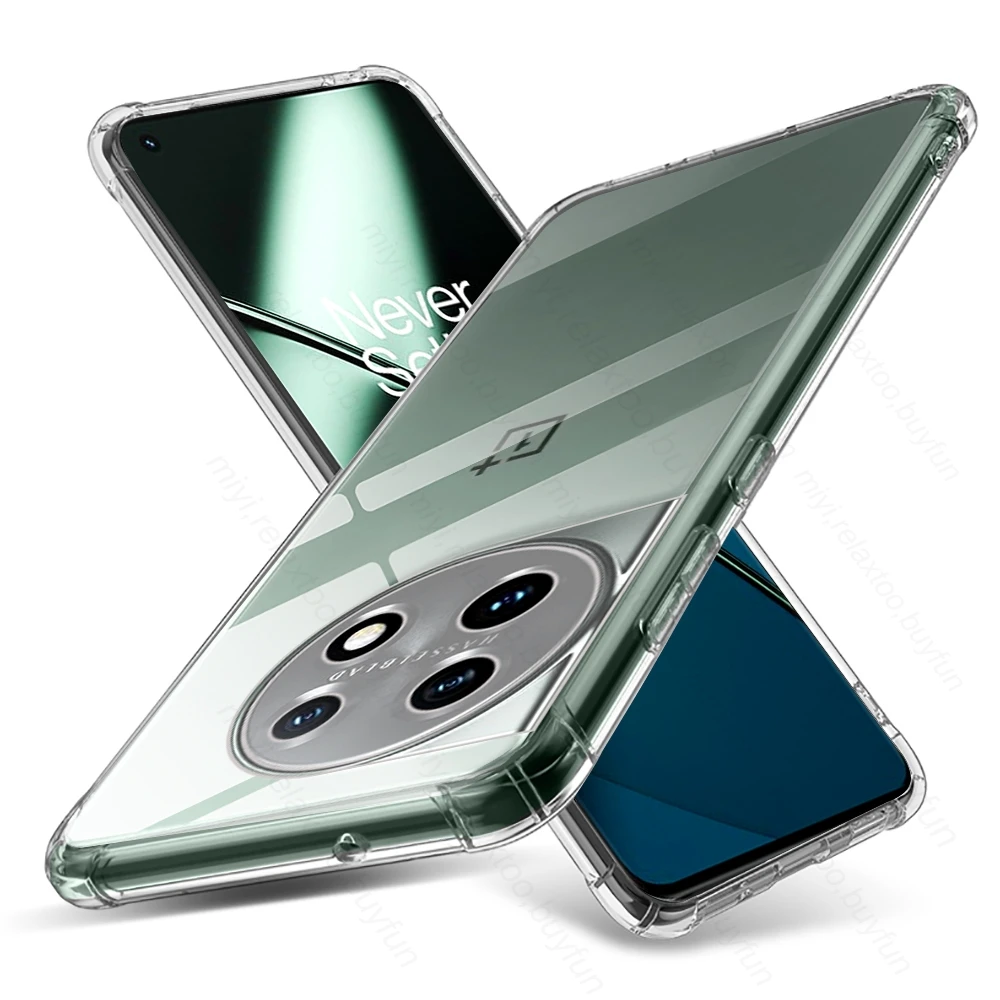 Funda de silicona suave a prueba de golpes Para One Plus 11, 5G, HD, a ...