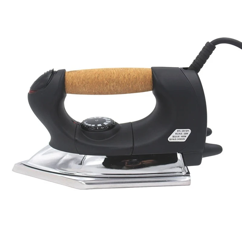 Wooden-Veneer-Electric-High-Temperature-Special-Shaped-Electric-Iron ...