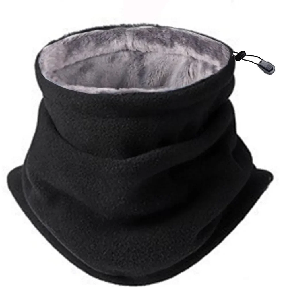 Winter Neck Warmer Thermal Fleece Ski Mask Thick Tube Gaiter Face Scarf ...