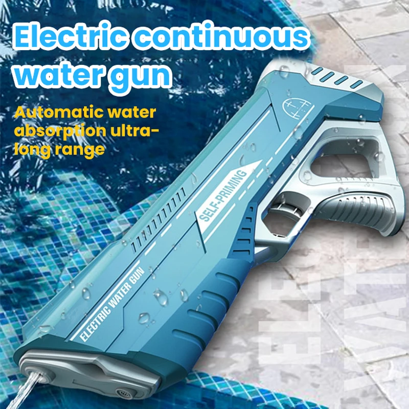 Electric Induction Water Gun Summer Outdoor Toys Automatic Pumping Gun ...