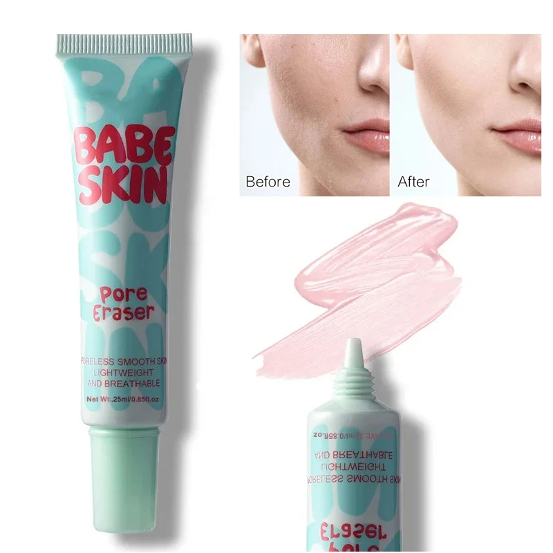 Babe Skin Instant Pore Eraser Primer 25ml Face Primer Makeup Waterproof ...