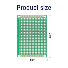 10PCS/Lot 5x7 Cm Universal Circuit Board Single Side PCB Prototyping ...
