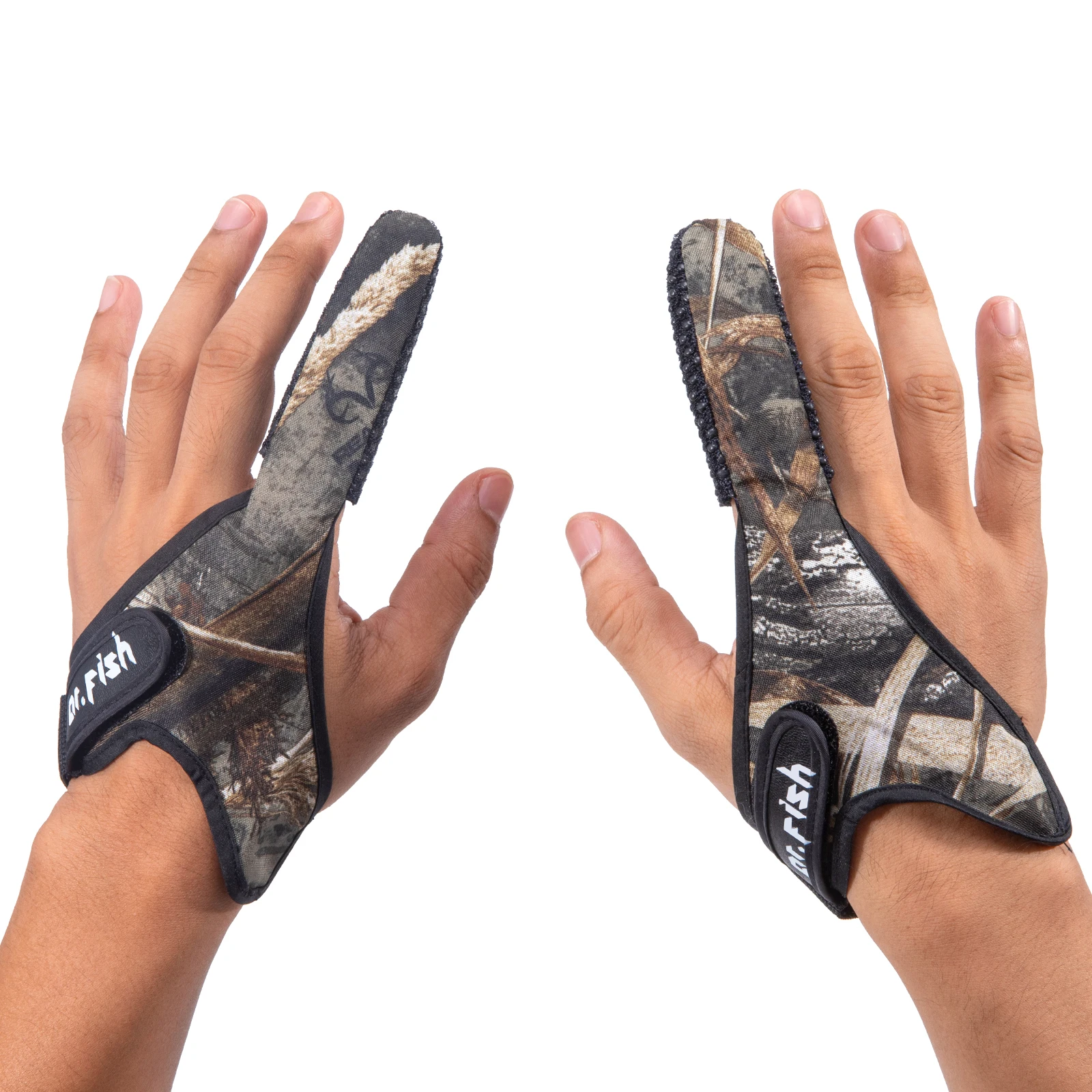 2pcs-Single-Finger-Protector-Fishing-Gloves-Anti-Slip-Saltwater-Fly ...