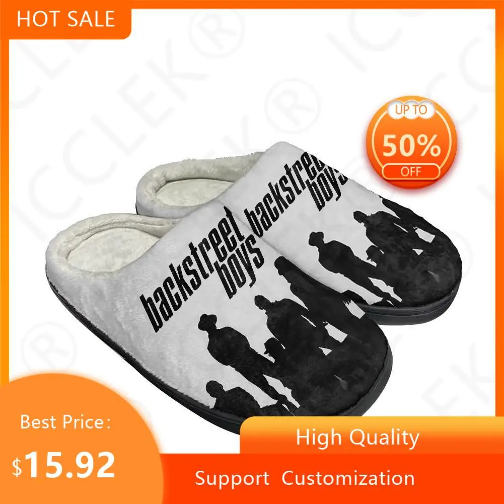 Hot-Backstreet-Boys-Fashion-Custom-Slippers-Mens-Womens-Sandals-Soft ...