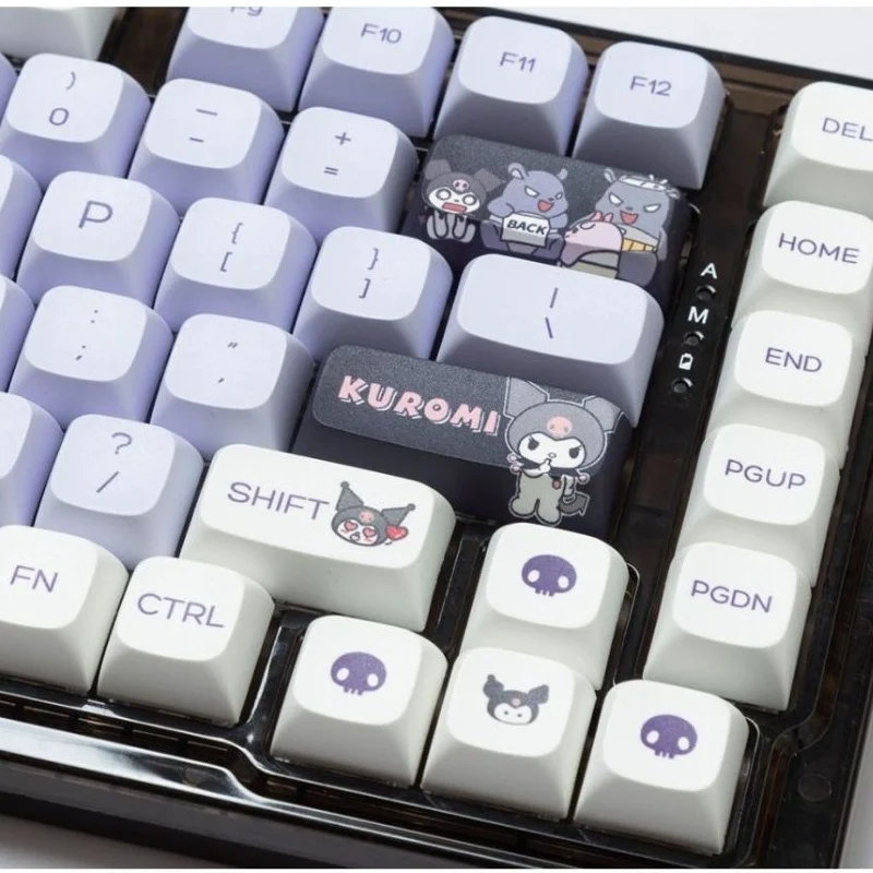 2024-Kuromi-Theme-Keycaps-142key-Xda-Cherry-Profile-Pbt-Thermal ...