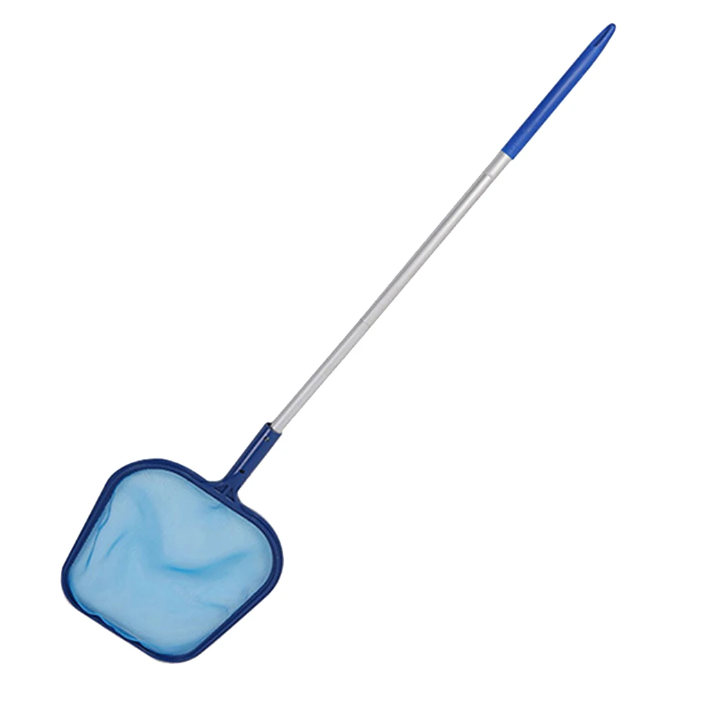 Swimming-Pool-Leaf-Net-Bag-with-Telescopic-Pole-Mesh-Netting-for-Fast ...