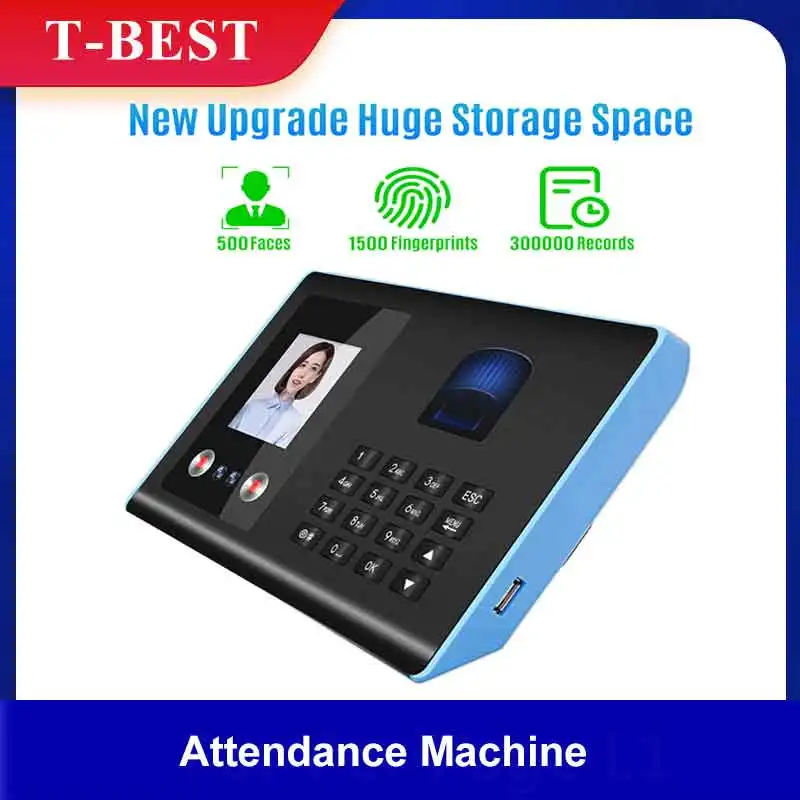 Intelligent Attendance Machine Face Fingerprint Password Recognition ...