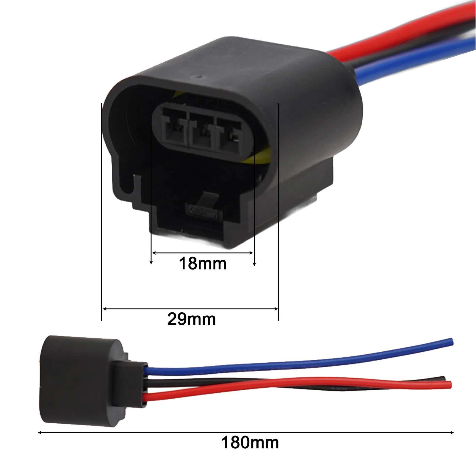 2-Pcs-Wire-Harness-Adapter-Accessories-Connector-DC12V-Female-Socket ...