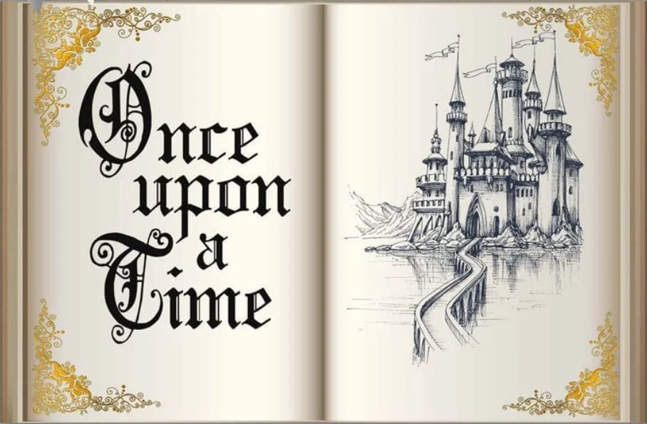 Once Upon A Time Fairy Tale Book