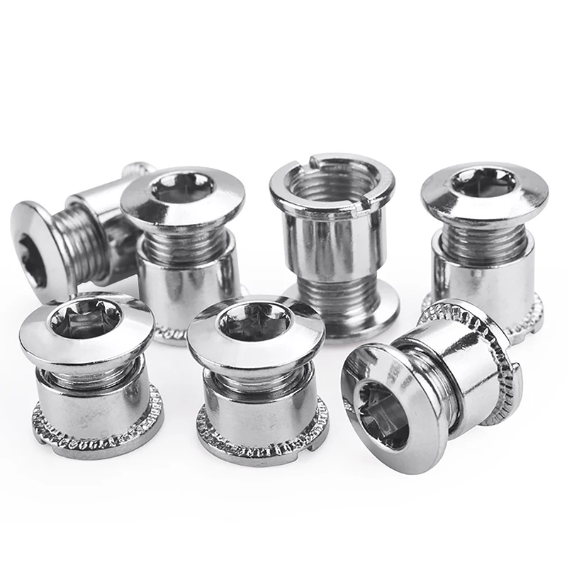 5Pcs-Folding-Bike-Refitting-Steel-Nail-Crank-Monoblock-Screw-Chain ...