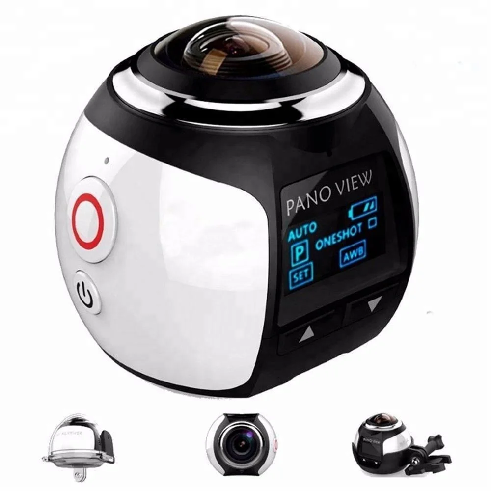 4K-2-0-inch-wifi-30M-underwater-360-degree-sports-action-camera-with ...