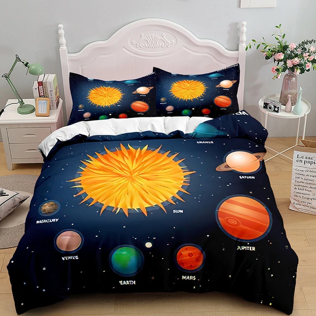 Planets Solar System Bedding