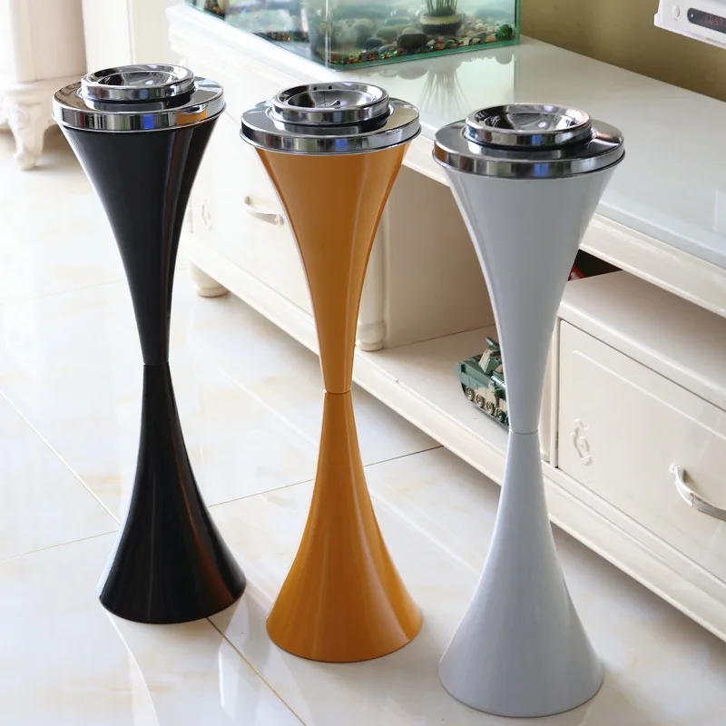 Standing Outdoor Ashtray Tall Outside Ashtrays Windproof Ash Holder for ...