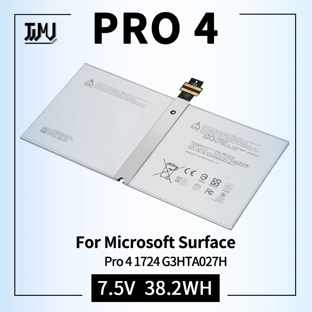 DYNR01 G3HTA027H Laptop Battery Replacement for Microsoft Surface Pro4 ...