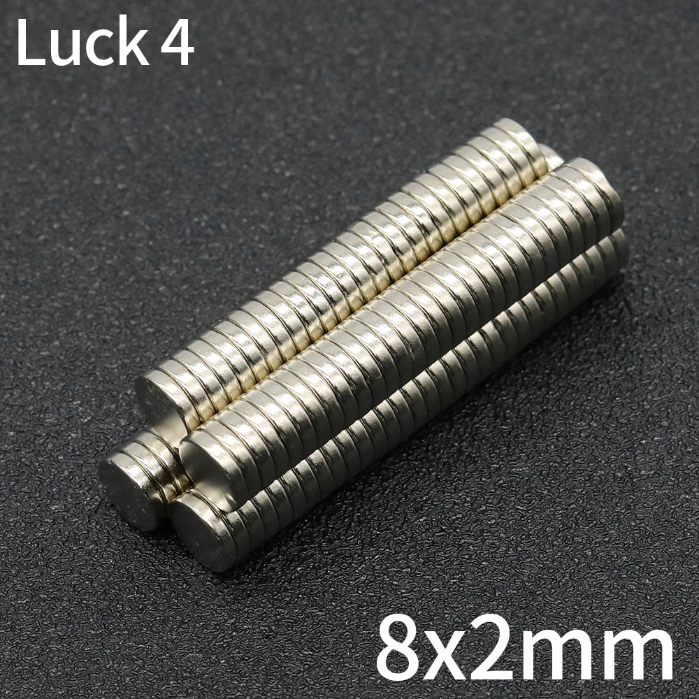 20-50-100-200-500Pcs-Small-Round-Magnet-8x2-Neodymium-Magnet-N35-8mm-x ...