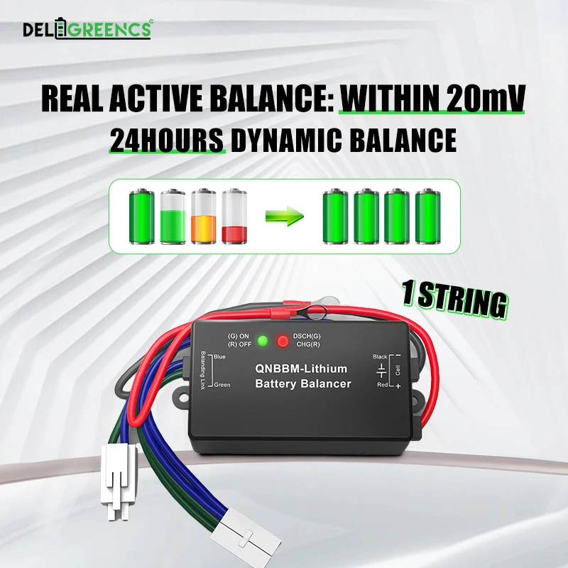 Deligreen 1S Active Battery Balancer Equalizer for Li-ion Li-PO Lifepo4 ...