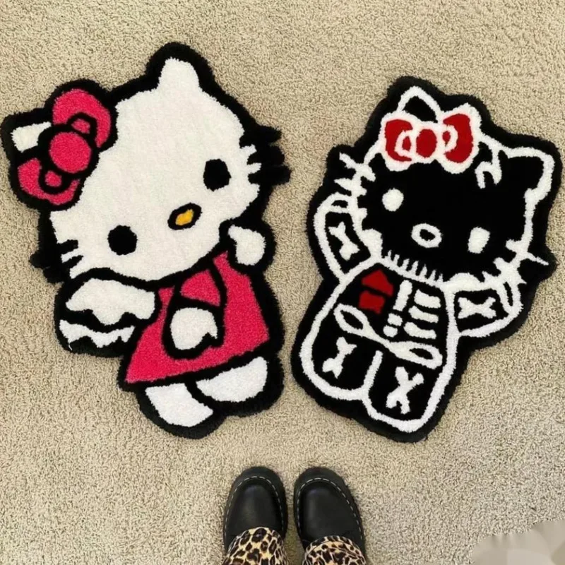 Sanrio-Hello-Kitty-Carpet-Kawaii-Angle-Kitty-Plush-Fluffy-Rug-Cartoon ...