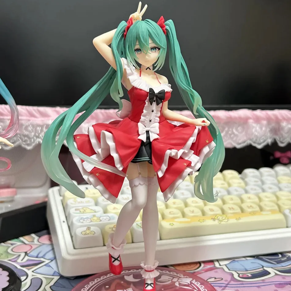 Hatsune Miku Anime Figure Toys Cute Anime MIKU Standing Position PVC ...