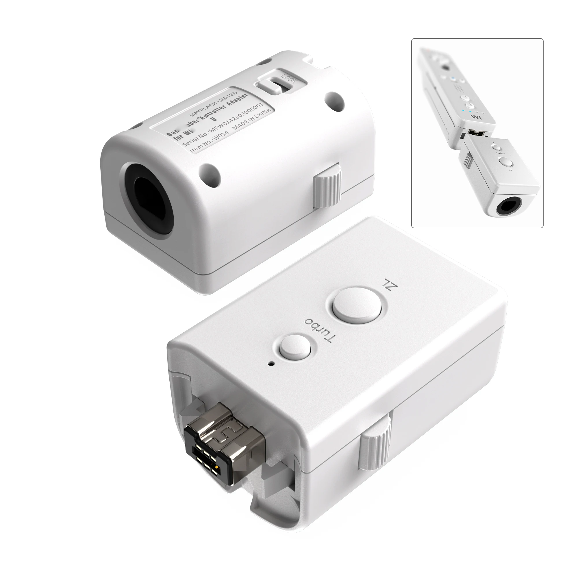1-Set-Converter-Adapter-for-Gamecube-NGC-to-Wii-controller-Gamepad ...