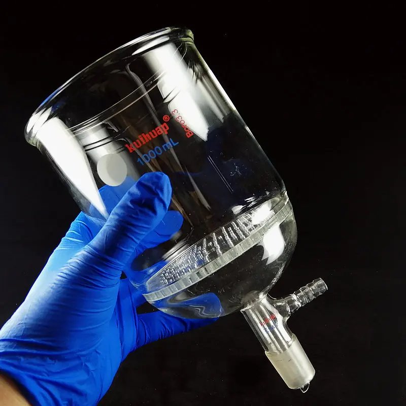 1pcs-30ml-to-1000ml-24-Standard-Grinding-Port-Filter-Funnel-Lab-Glass ...