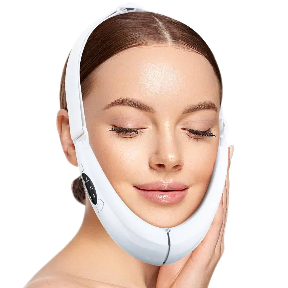 V-Face-Massager-Portable-Facial-Massage-Device-Rechargeable-LED-Display ...