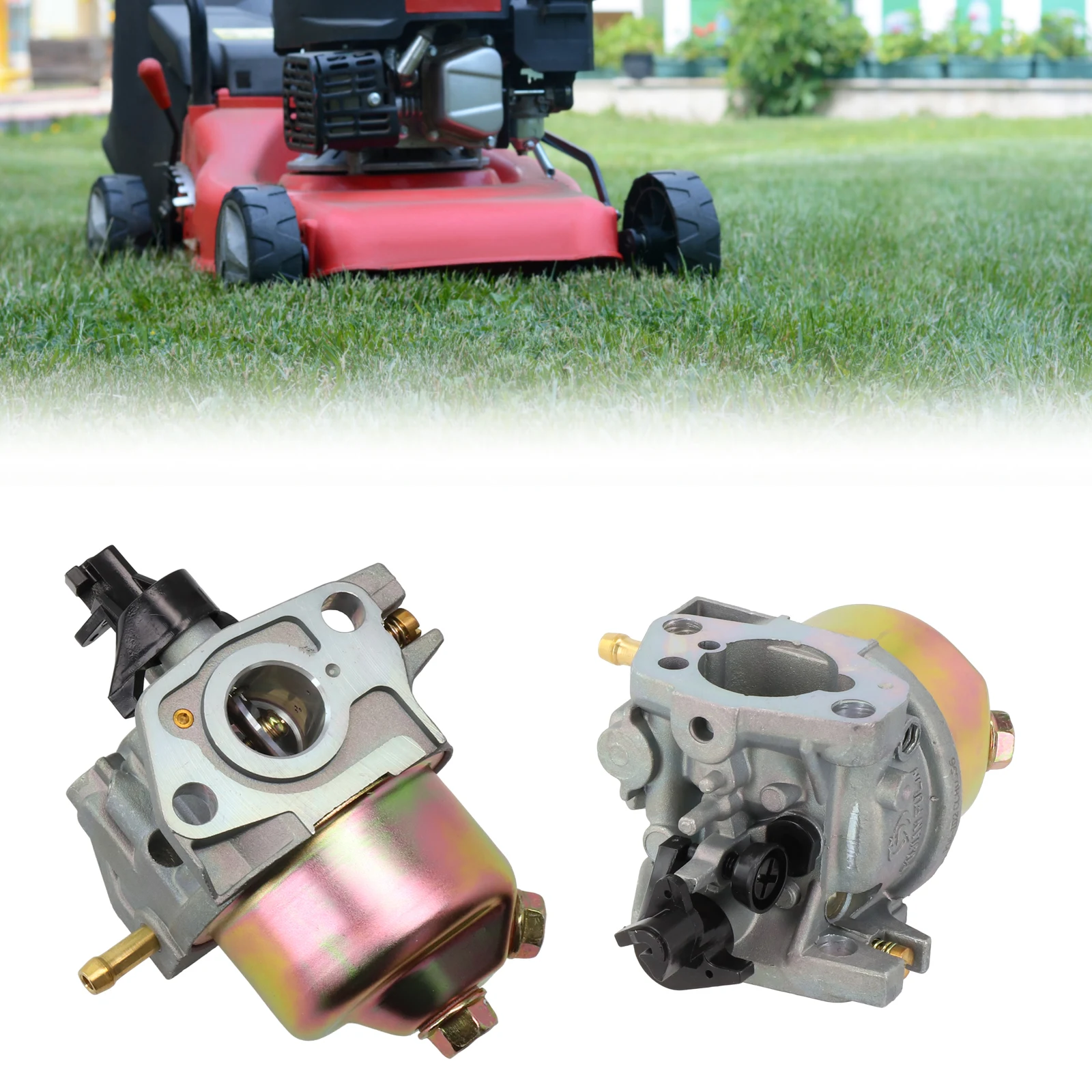 Spark-Plug-Carburetor-Set-Model-Replacement-For-Einhell-GC-PM-46-1-S ...