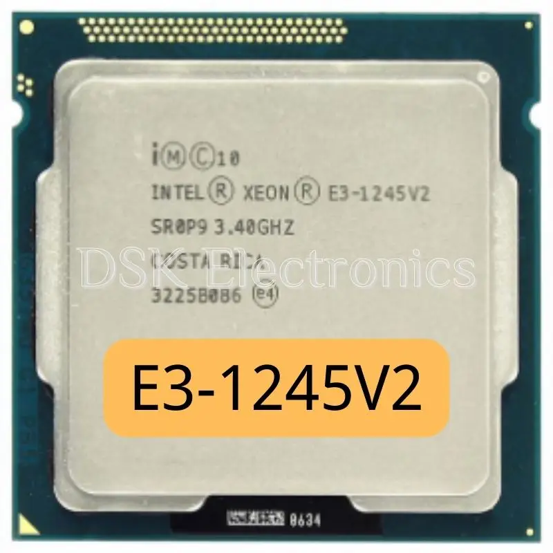 Intel Xeon E3 1245V2 E3 1245 V2 Quad Core CPU Processor 3.4GHz LGA 1155 ...