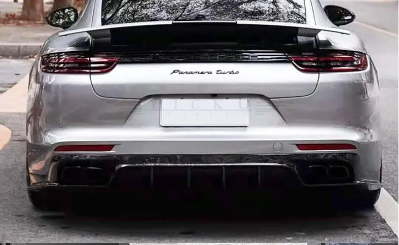 For Porsche Panamera 971 GTS Turbo 2017-2021 REAL FORGE Carbon Fiber ...