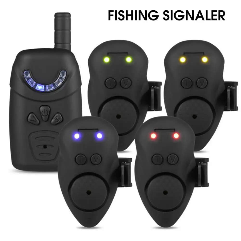 JY-65-Wireless-Fishing-Alarm-Four-Lights-Powerful-Sound-Alarm-Portable ...