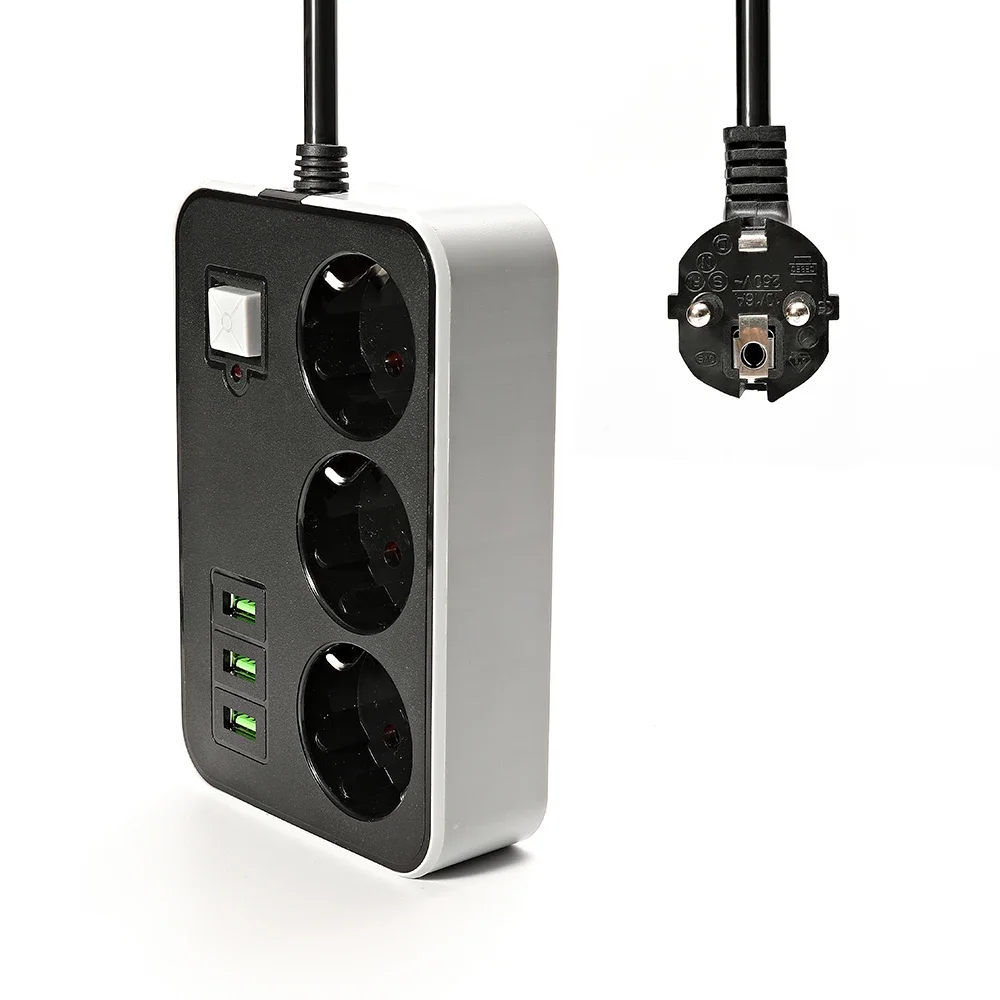 Premium-Smart-2-Round-Power-Board-USB-Travel-Adapter-Socket-EU1-8M ...