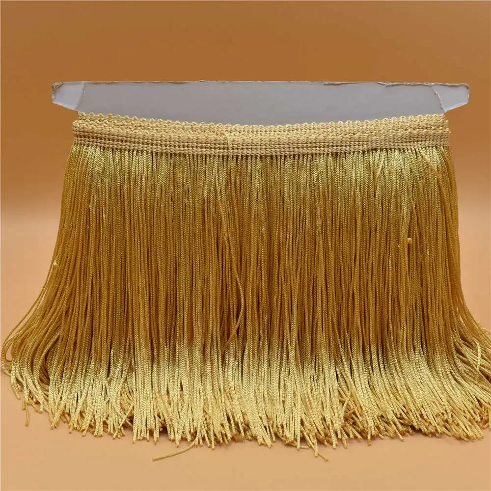 10-Meters-Luxury-Gold-Color-Lace-Fringe-Trim-Tassel-Fringe-15CM-Width ...