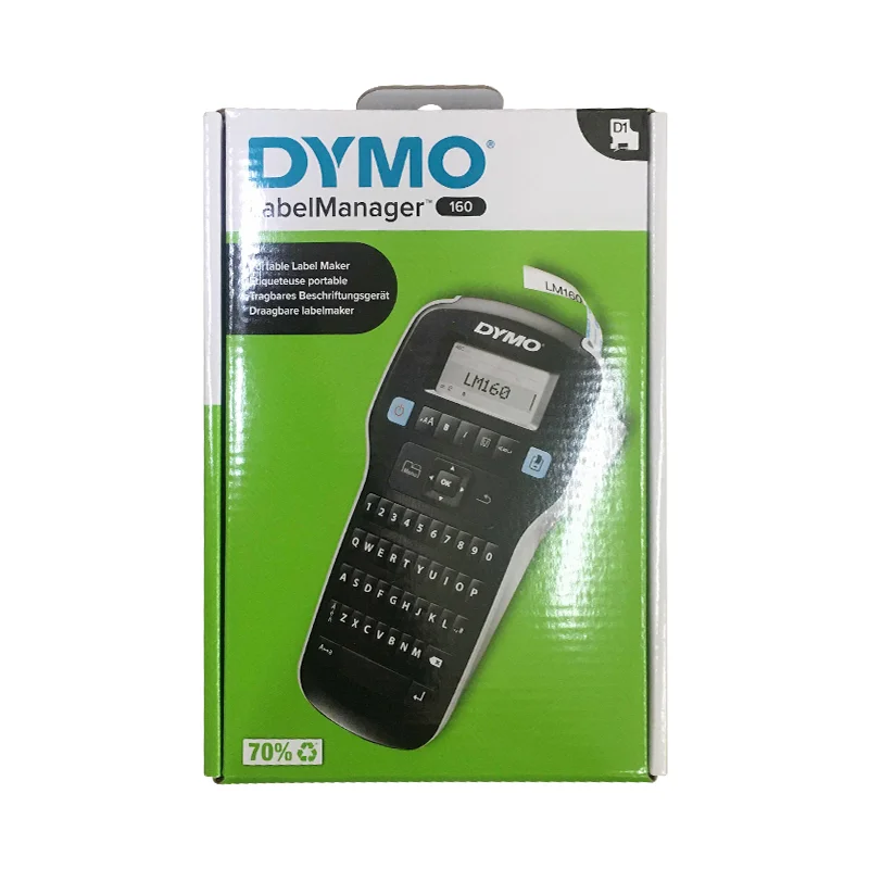 Original DYMO LabelManager 160 LM160 English Keyboard Portable QWERTY ...
