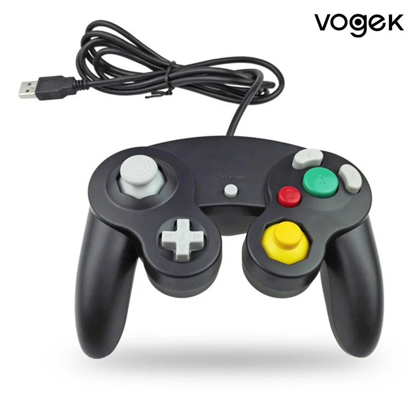 Vogek Usb Wired Gamepad For Nintend Gamecube Controller Vibration ...