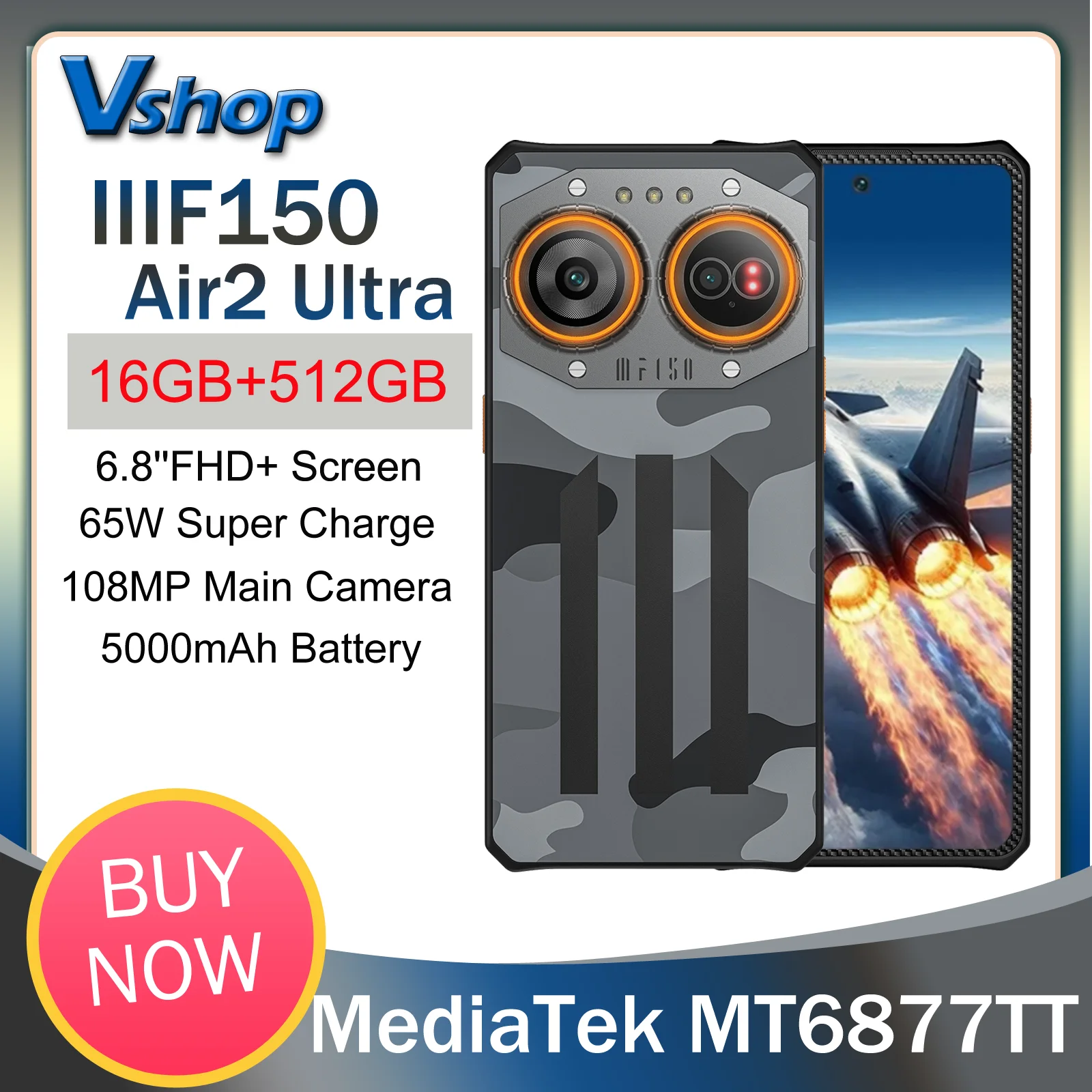 IIIF150-Air2-Ultra-Rugged-Phone-16GB-512GB-108MP-Camera-6-8-Screen ...