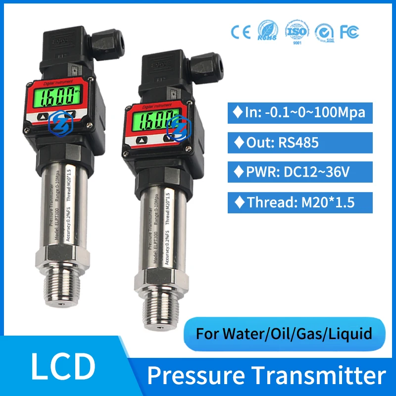 Water supply pressure sensor diffusion silicon transmitter - buy at the ...
