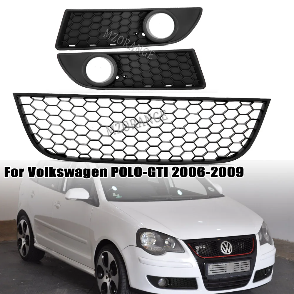 for-vw-polo-9n3-Car-Fog-Light-Vent-Grill-Cover-for-VW-POLO-GTI-2005 ...