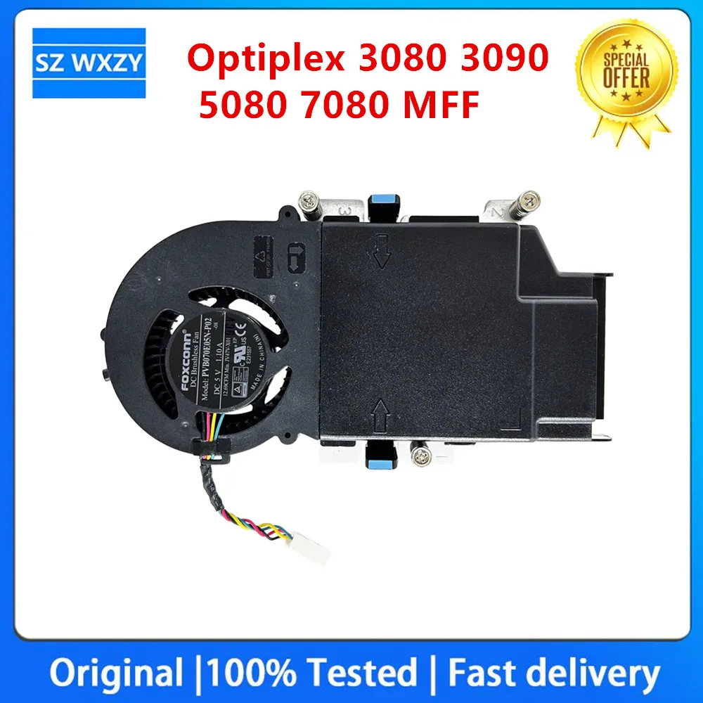 NEW-Original-For-Dell-Optiplex-3080-3090-5080-7080-MFF-Cooler-Heatsink ...