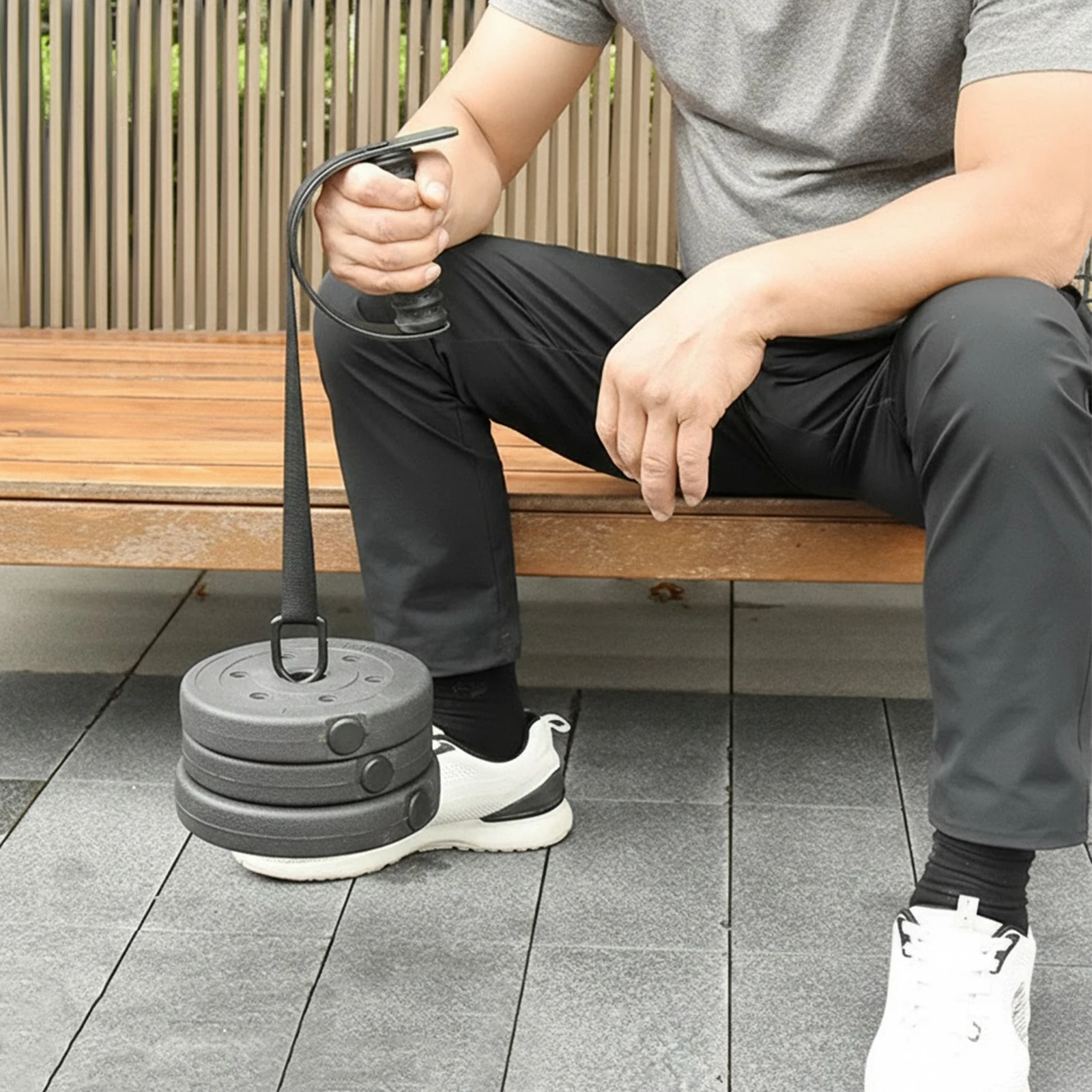 Forearm Strength Trainer Anti-Slip Adjustable Resistance Grip Thicken ...