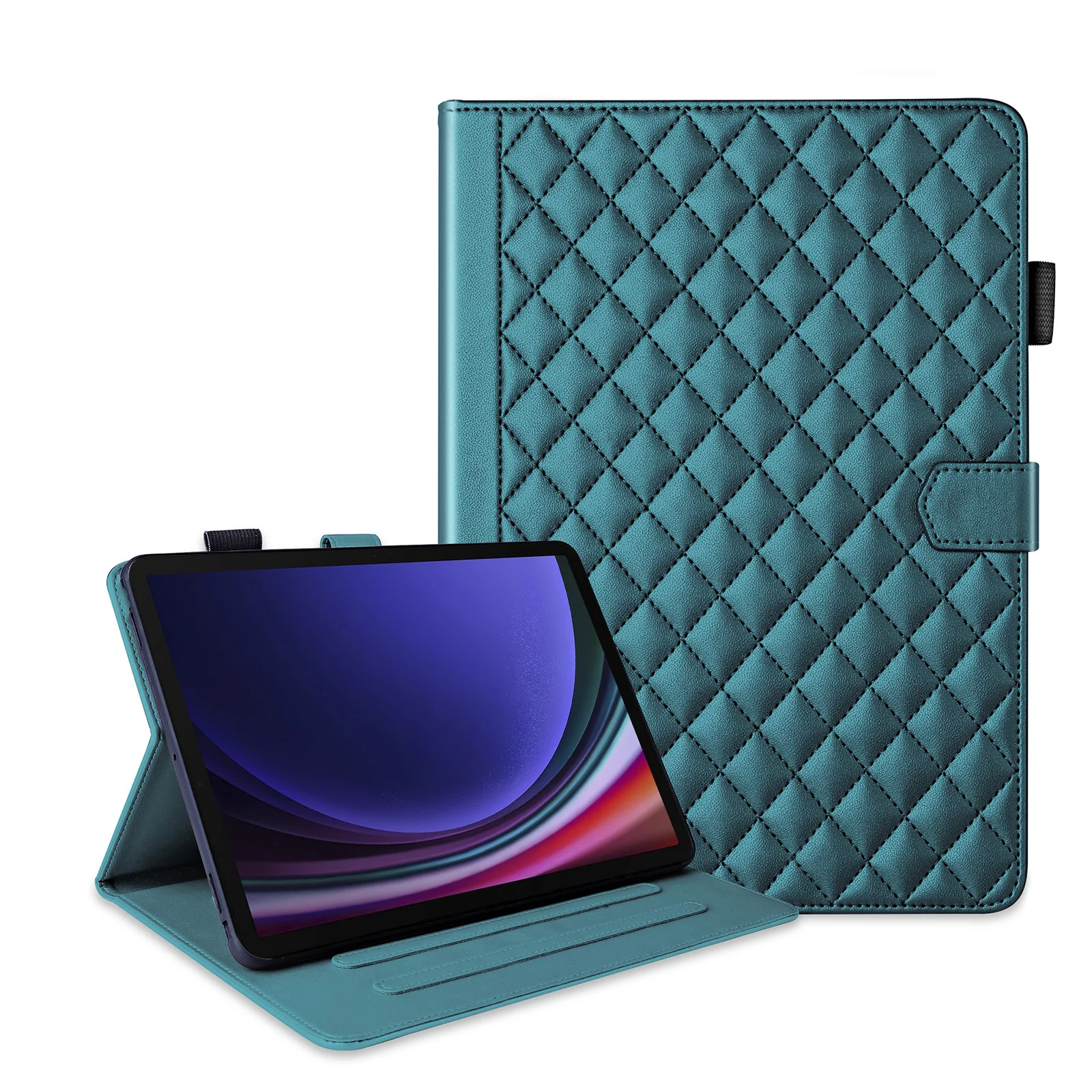 Diamond Back Silicon Tablet Cover for A9 Plus 11inch (Purple)