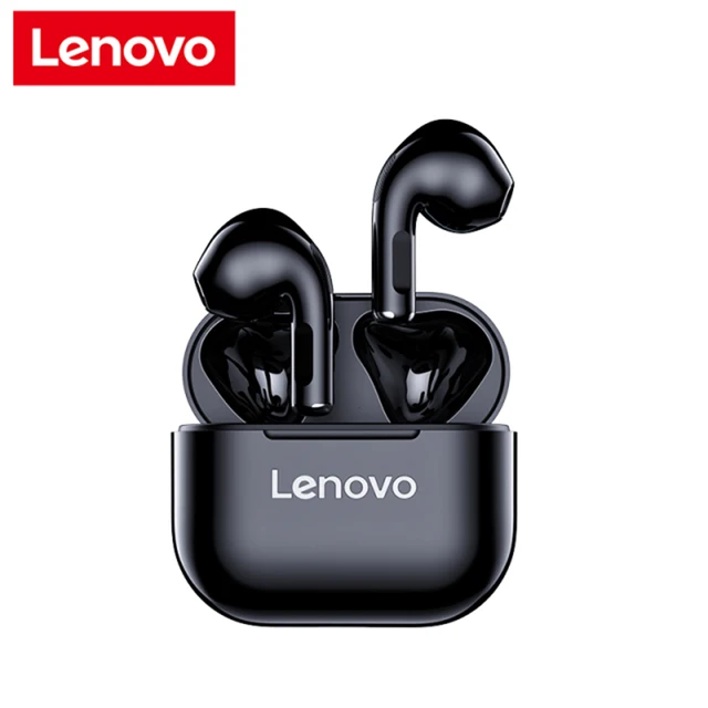 Lenovo-auriculares inalámbricos LP40 originales, cascos impermeables con Bluetooth, Control ...