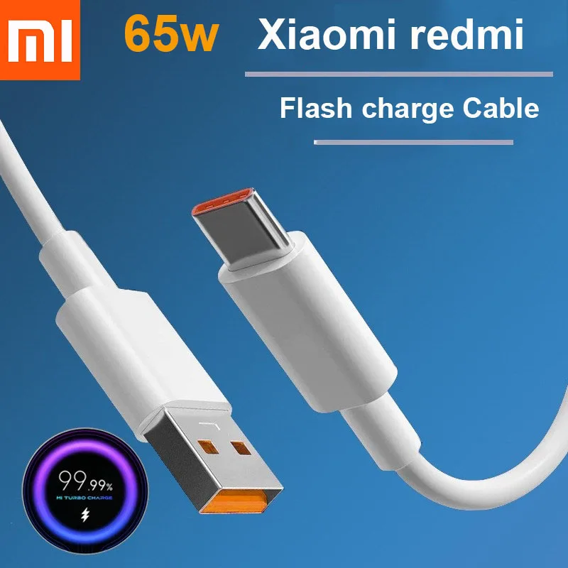 Xiaomi Original Cable 120W 67W 33W Turbo Charge USB Type C 6A Fast ...