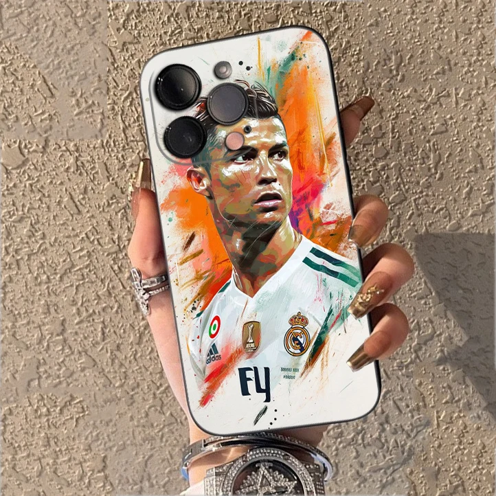 Ronaldo Signature Soft Silicone Football Case for iPhone 13 Pro Max (8)