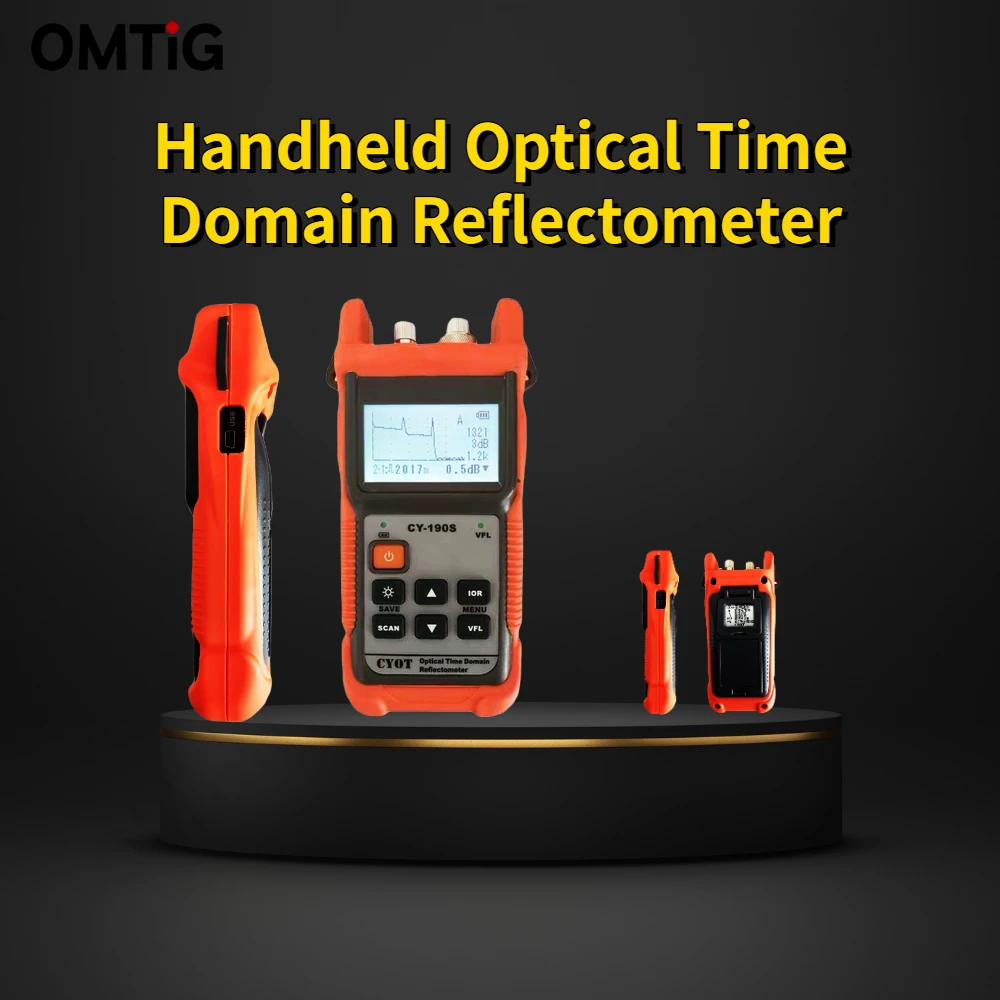 Handheld OTDR CY190S MINI OTDR VFL Fiber Optical Ranger Visual ...