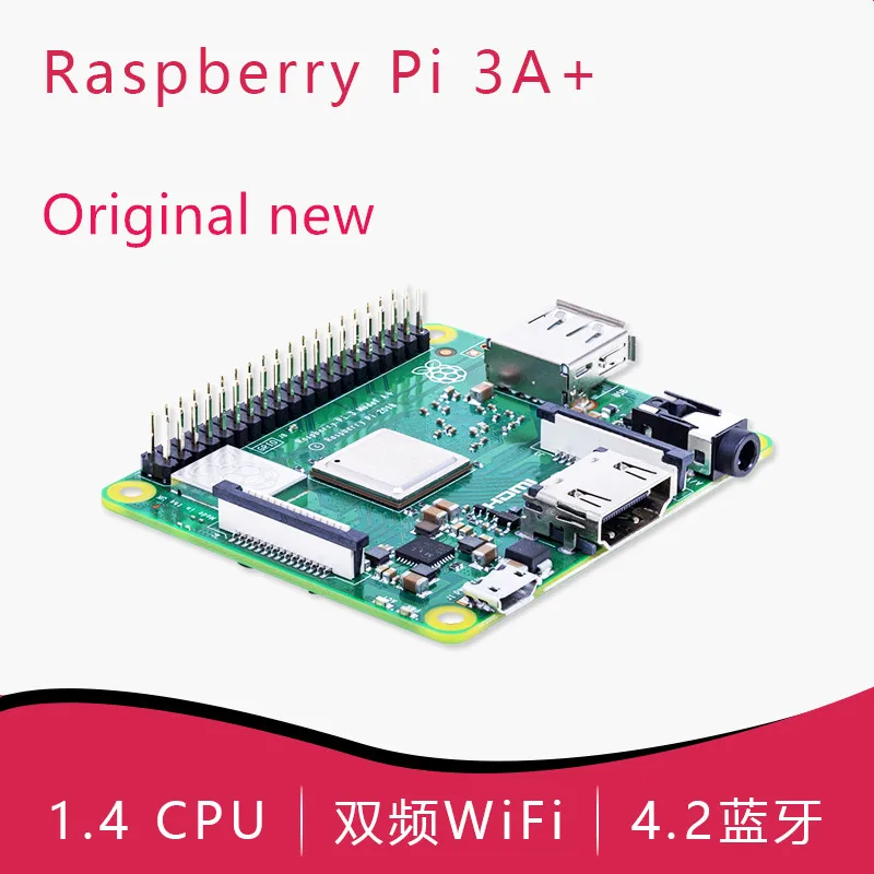 Original-Raspberry-Pi-3-Model-A-Plus-4-Core-CPU-BMC2837B0-512M-RAM-Pi ...