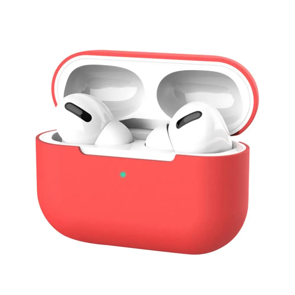 Silicone-Portable-Protector-Case-Protective-Cover-For-AirPods-Pro-3-Red ...